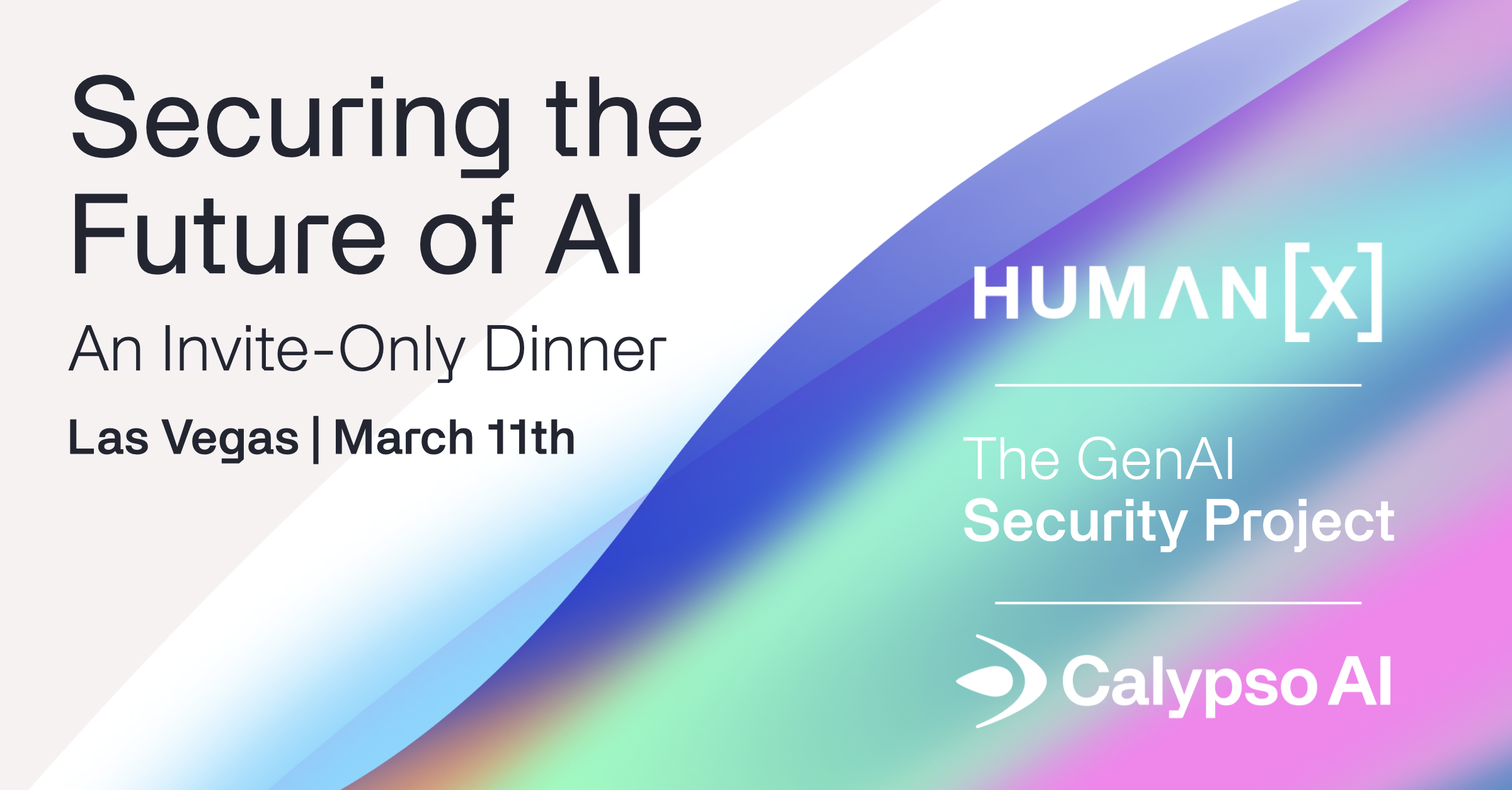 VIP Event: Securing the Future of AI - CalypsoAI